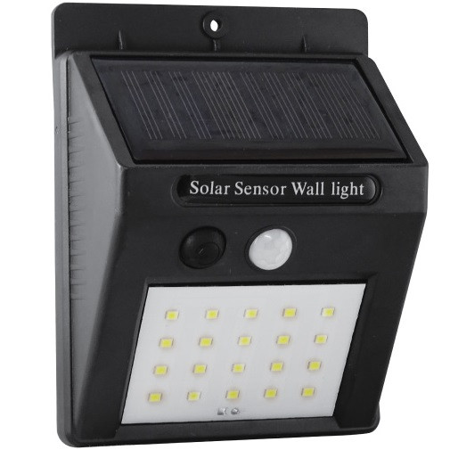 Solarni LED reflektor sa senzorom pokreta 3W