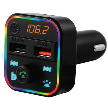 Bluetooth FM transmiter i USB punjač za auto PROSTO