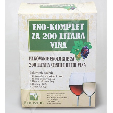 Eno komplet za 200L vina