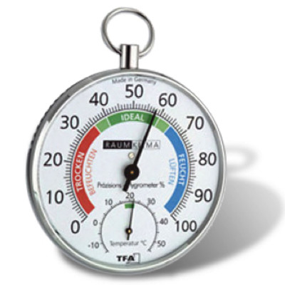 Termometar - higrometar sa kružnom skalom TFA