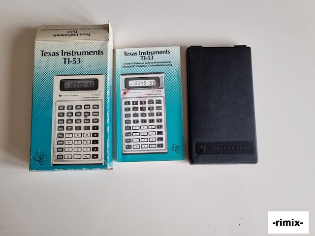 Texas instruments  - TI-53