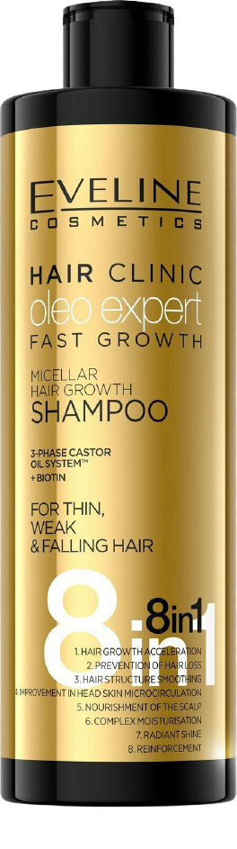 EVELINE - OLEO EXPERT FAST GROWTH SHAMPOO 400ml