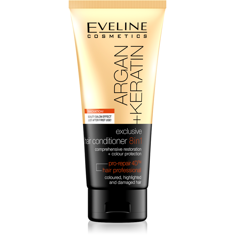 EVELINE - ARGAN+KERATIN REGENERATOR ZA KOSU 8U1 200ML