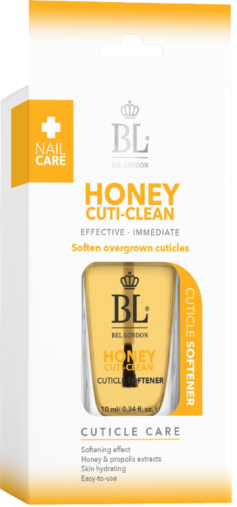 BEL LONDON - HONEY CUTI-CLEAN - Cuticle softener 10ml