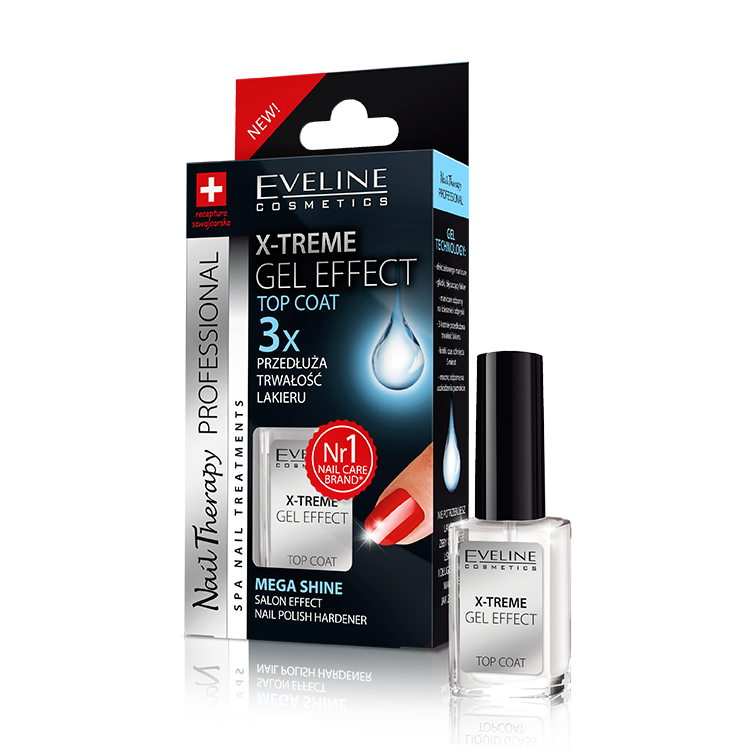 EVELINE - TOP COAT - X-TREME GEL EFFECT