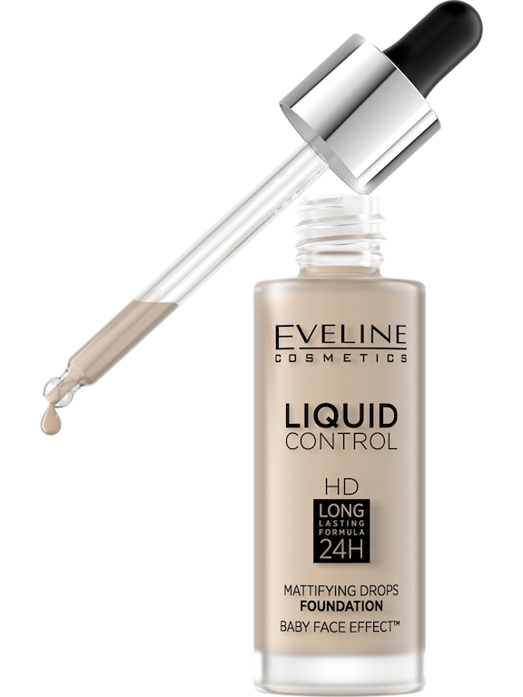 EVELINE - LIQUID CONTROL HD TEČNI PUDER 32ML