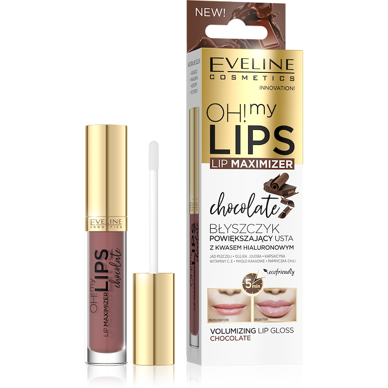 EVELINE - OH! MY LIPS LIP MAXIMIZER CHOCOLATE 4,5ml