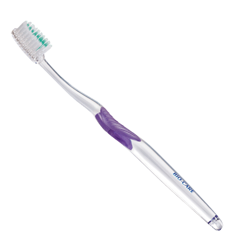 BIOCARE - Anti microbal Toothbrush with JADE- Medium Soft