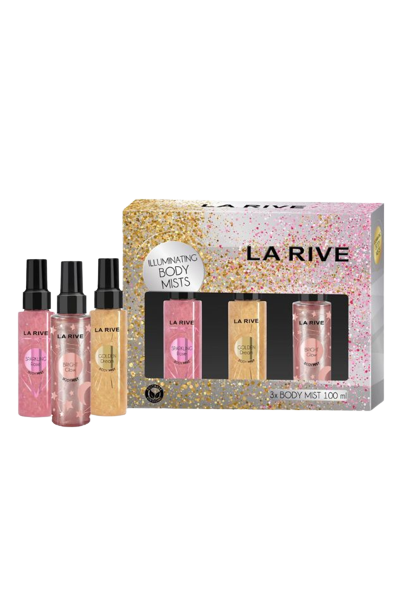 LA RIVE - ILLUMINATING BODY MISTS SET 3 x 100ml