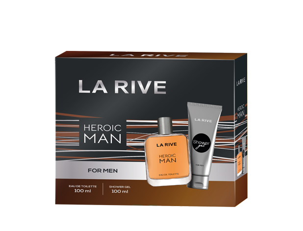 LA RIVE - Set HEROIC MAN EDT 100ml/SG 100ml