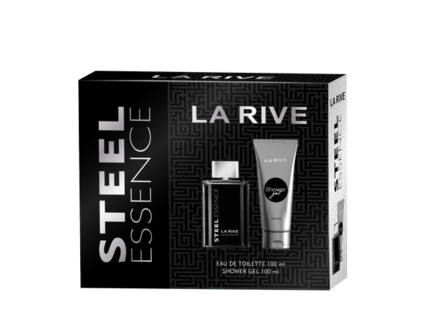 LA RIVE - Set STEEL ESSENCE EDT 100ml/SG 100ml