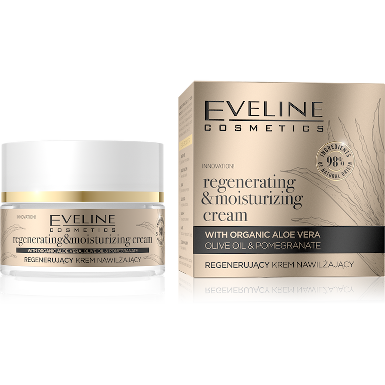 EVELINE - ORGANIC GOLD - CREAM WITH ORGANIC ALOE VERA 50ml