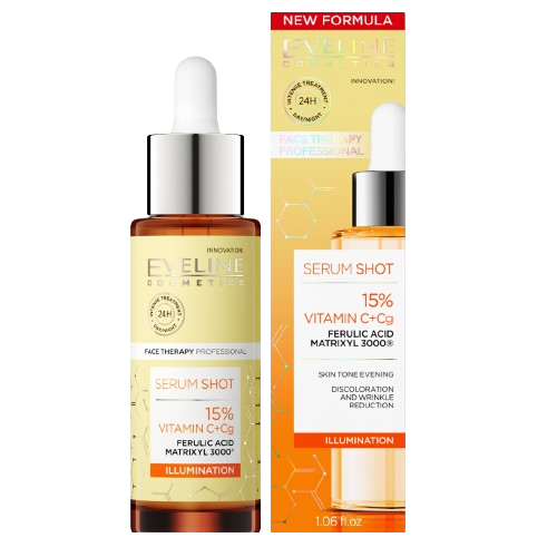 EVELINE - SERUM SHOT 15% VITAMIN C+Cg ILLUMINATION 30ml