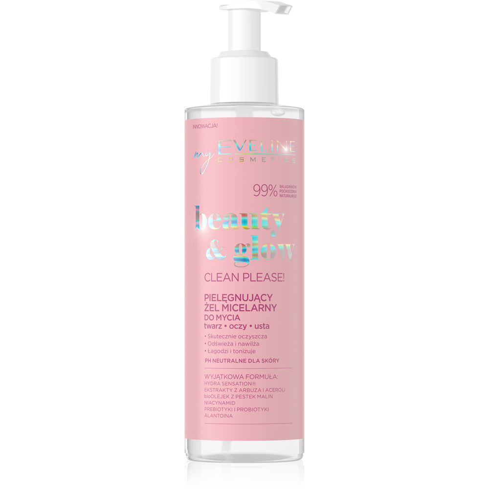 EVELINE - BEAUTY & GLOW - FACE CLEANSING GEL 200ml