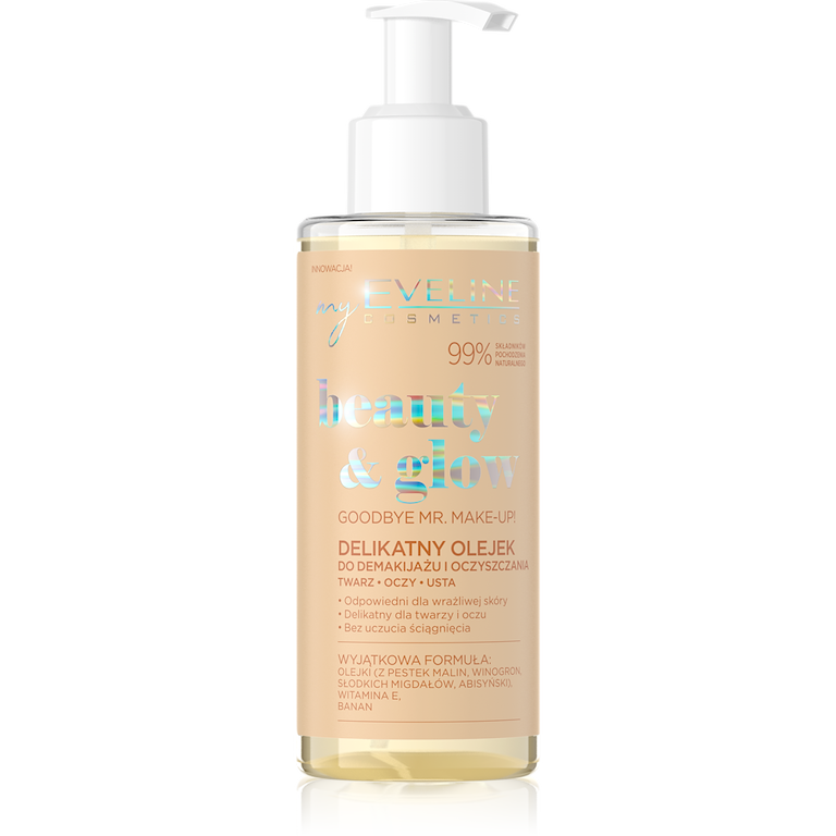 EVELINE - BEAUTY & GLOW - MAKE-UP REMOVING AND CLEANSING OIL 145ml