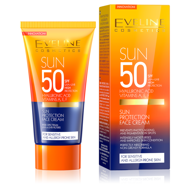 EVELINE - KREMA ZA LICE ZA ZAŠTITU OD SUNCA SPF 50