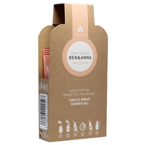 BEN-ANNA - NATURAL SHOWER FLAKES Fruit fusion 2x20g