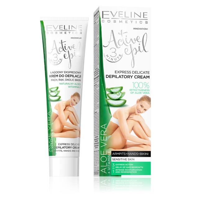 EVELINE - ACTIVE EPIL KREMA ZA DEPILACIJU - ALOE VERA