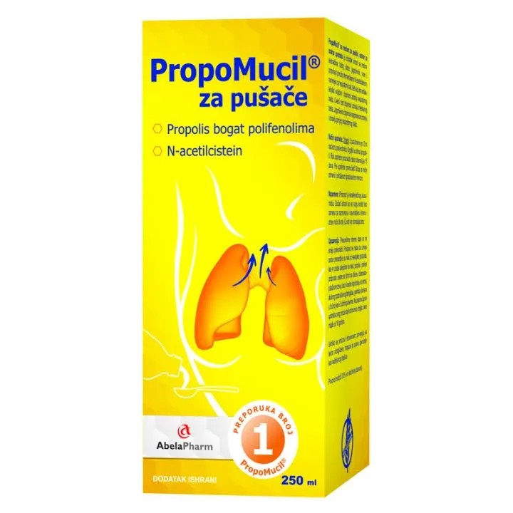 PropoMucil sirup za pušače 250ml