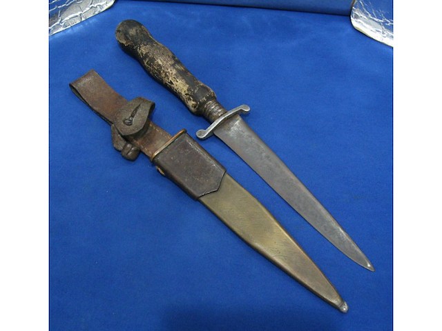 GERMAN WWI WWII FIGHTING TRENCH KNIFE 2