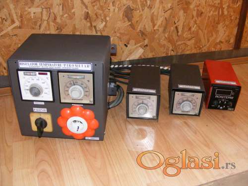REGULATOR TEMPERATURE-PIROMETAR-TERMOSTAT ZA PLASTICARE 50c-450c-1600c