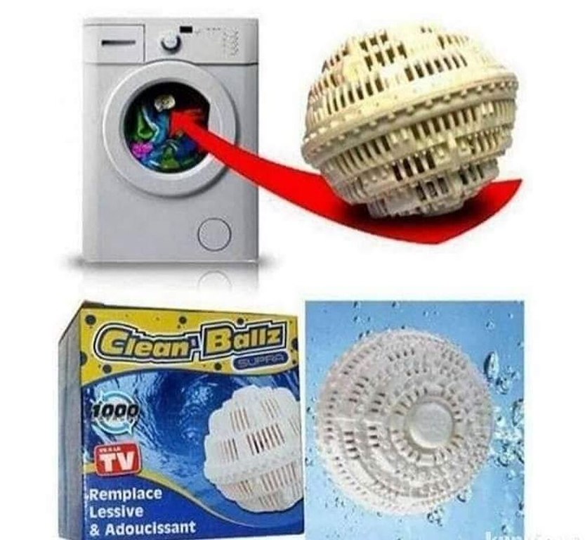 Kugla za pranje veša bez praska, moze da se koristi za bilo koji ves