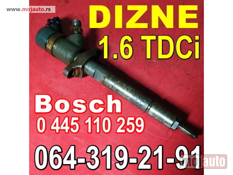 DIZNE 1.6 TDCi Bosch 0 445 110 259