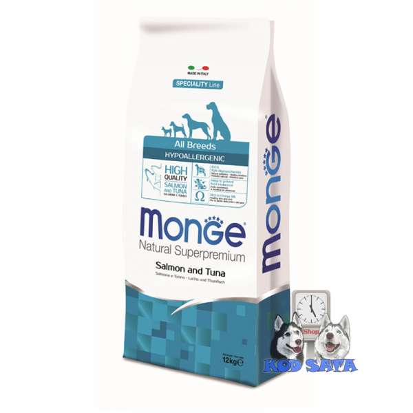 Monge Hypoallergenic Hrana Za Pse, Losos i Tuna