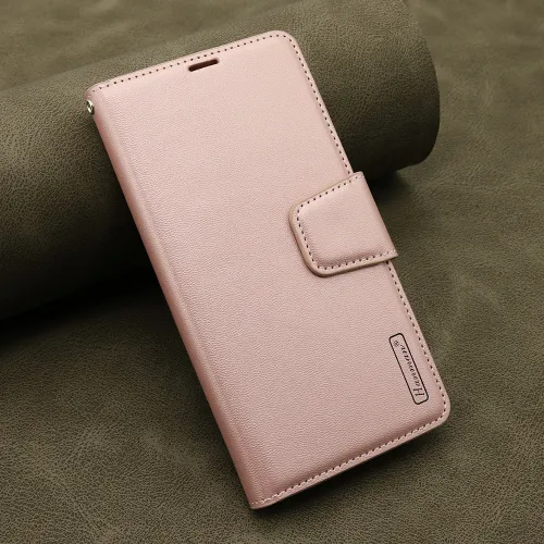 Futrola - maska BI FOLD HANMAN II za Xiaomi Redmi 12C svetlo roze (MS)