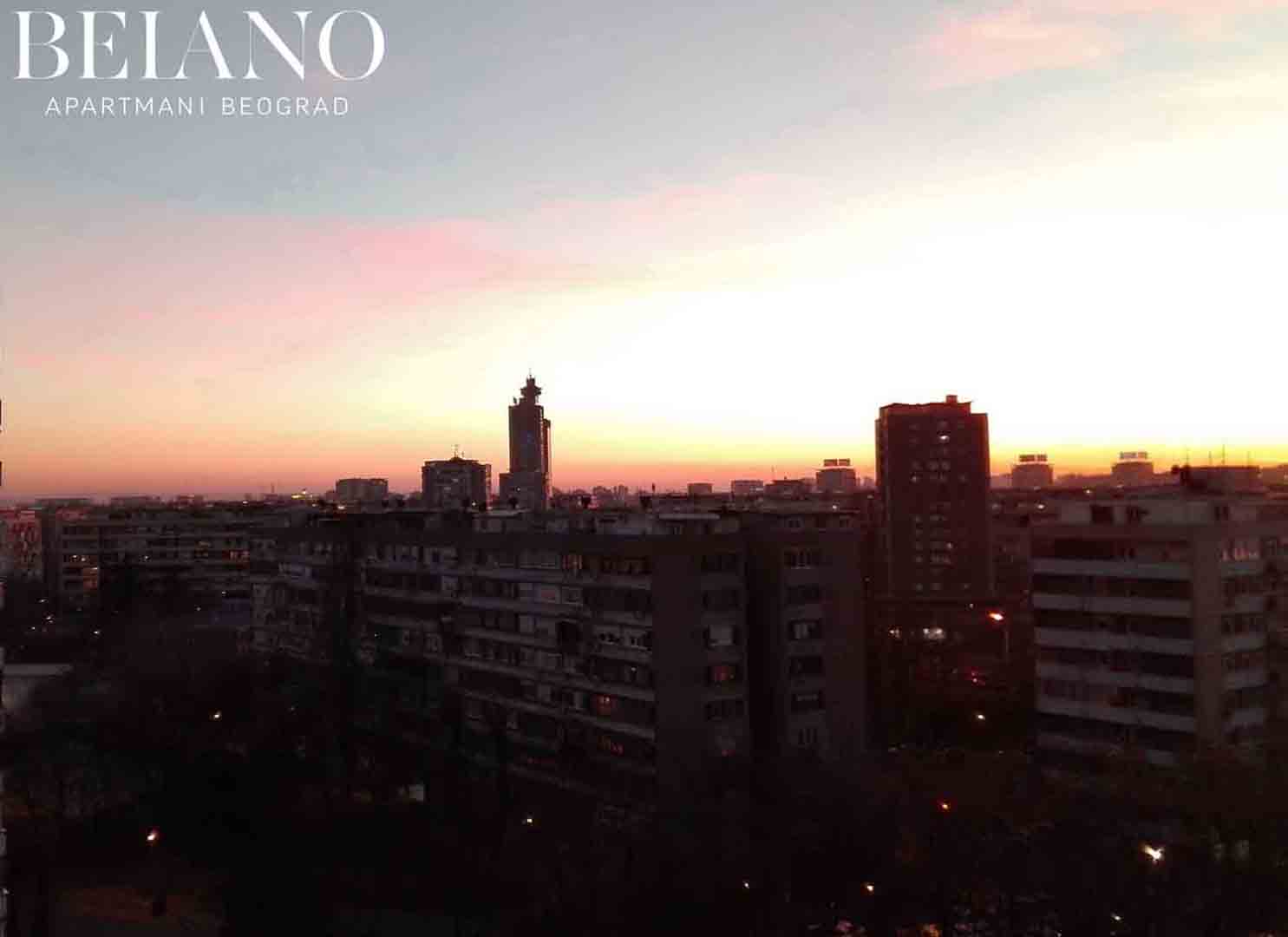 SUNRISE, 1-SOBAN STAN, NOVI BEOGRAD 60M2