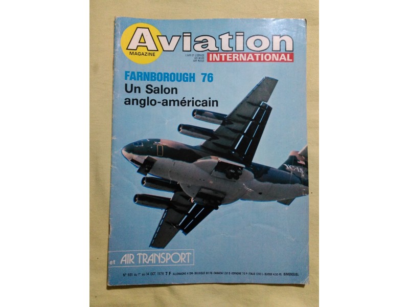 Aviation International, oktobat 1976