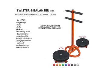 Twister &amp; Balanser (T&amp;B) (najčešći izbor sportskih klubova)