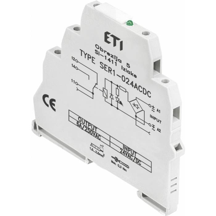 Tanki elektromagnetni relej SER1-230ACDC