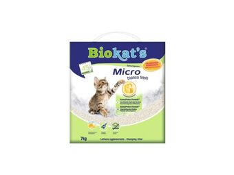 Biokat's Bianco posip za mačke - Micro fresh 7kg