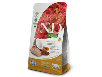 N&amp;D Quinoa hrana za mačke - Skin&amp;Coat Quail Cocunut&amp;Curcuma 5kg