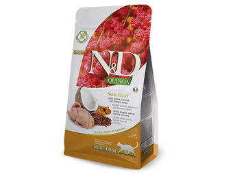 N&amp;D Quinoa Cat Skin&amp;Coat Quail 5kg