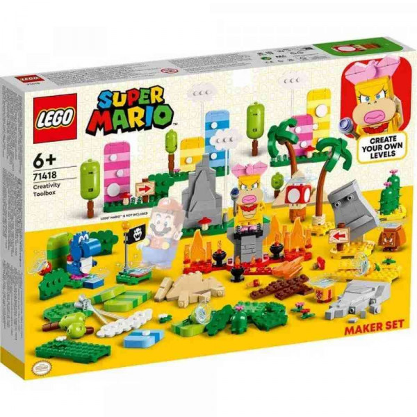 LEGO SUPER MARIO CREATIVITY TOOLBOX MAKER SET