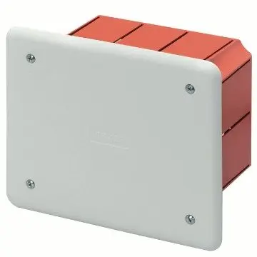 GEWISS Razvodna kutija za beton sa poklopcem GW48003 118x96x70mm crveno-bela
