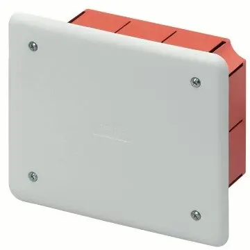 GEWISS Razvodna kutija za beton sa poklopcem GW48002 118x96x50mm crveno-bela