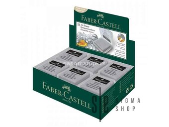 Gumica Faber Castell umetnička gnjeca siva (1/18) 01805 127220