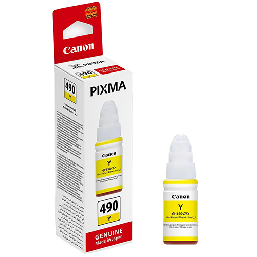 Canon GI-490Y Yellow Ink refil | 0666C001