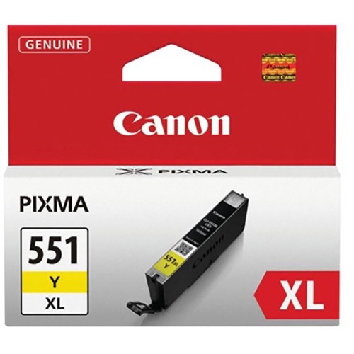 Canon CLI-551XL Yellow High Yield Ink ketridž | 6446B001