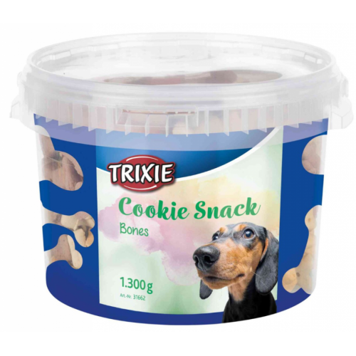 Poslastice za psa cookie snack koskice 1300g