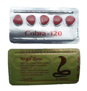 3 pakovanja Cobra Crvena 120mg