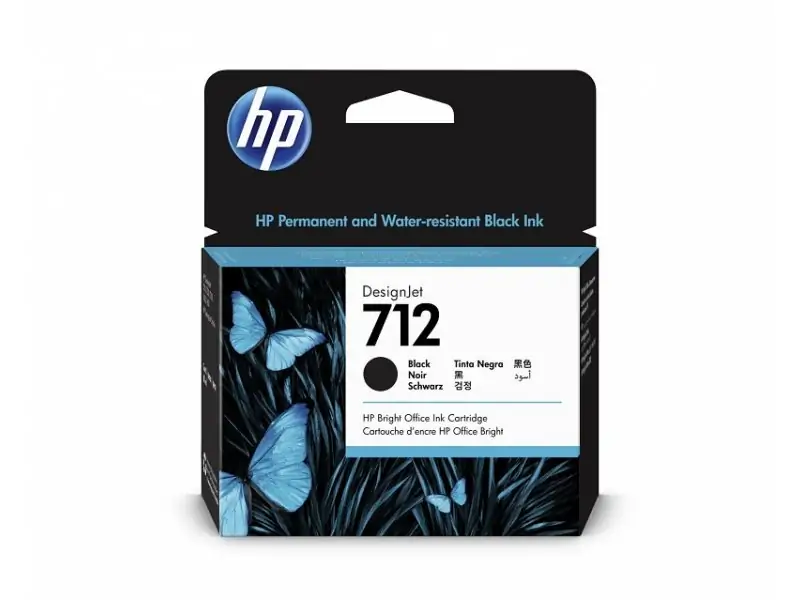 HP NO.712 BLACK 38 ML (3ED70A)