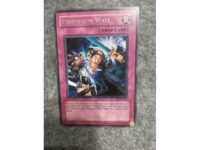 Yu-GI-OH!- Dimension Wall (Rare)