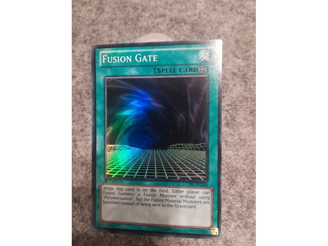 Yu-GI-OH!- Fusion Gate (Super rare)