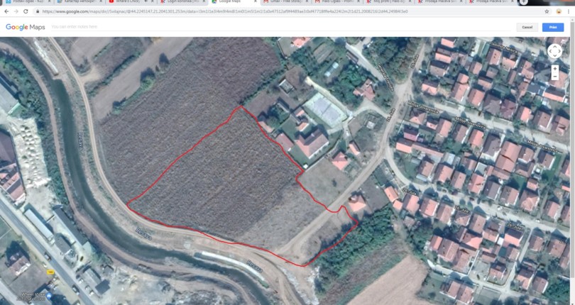 Prodaja gradjevinskog zemljista Svilajnac(naselje Vracar)