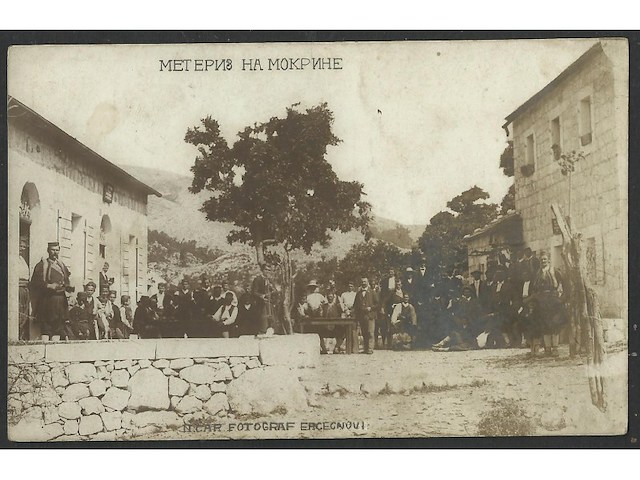 crna gora - meteriz mokrine - herceg novi - real foto
