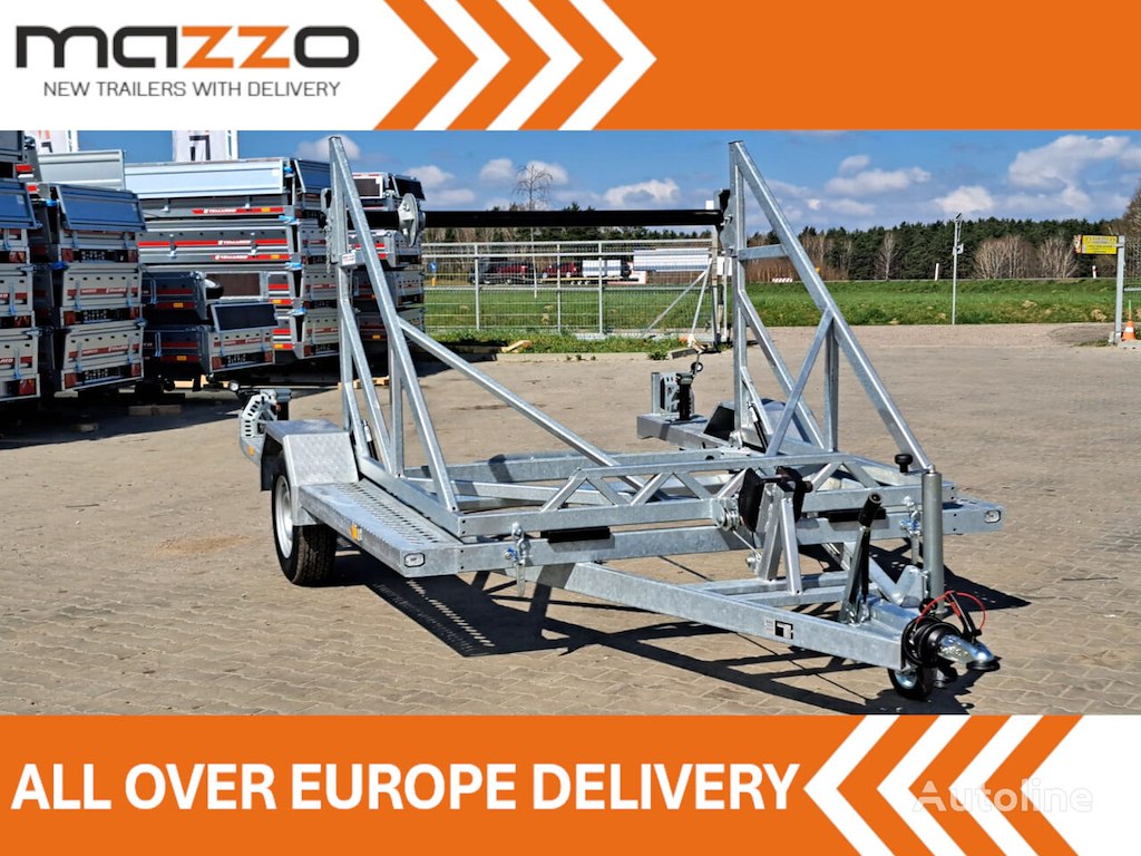 Nova DRUM15 Cable trailer 1500kg prikolica za kablove